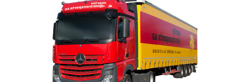 Martin Transports - Services logistiques en Suisse et en Europe